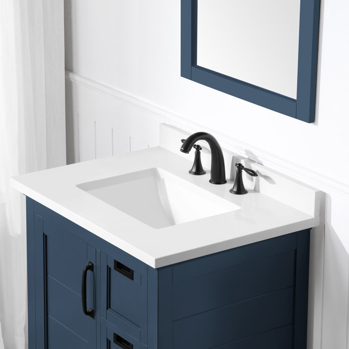 Dovecove Plattsmouth 30 Single Bathroom Vanity With Top And Reviews
